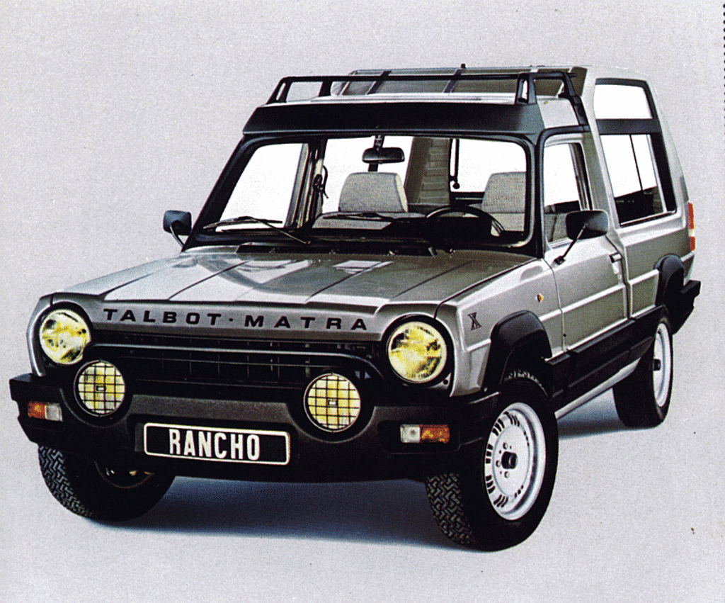 Matra Rancho : multimarque et multifonction