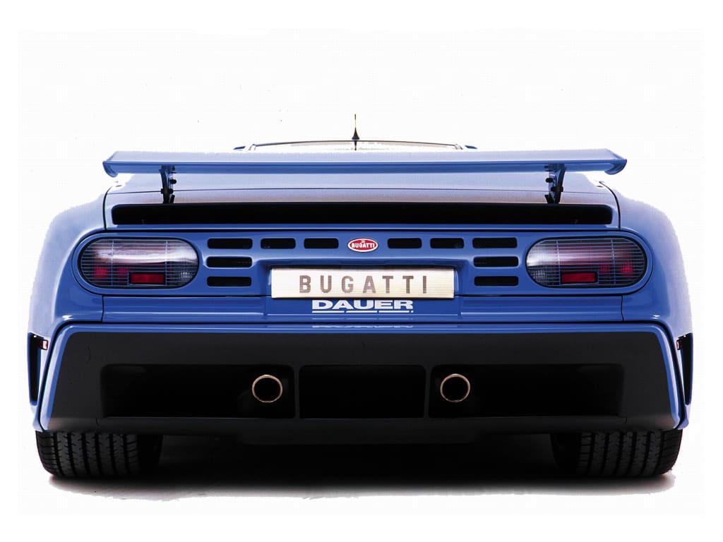 Dauer EB110 S : la plus rare et la plus performante des Bugatti EB110