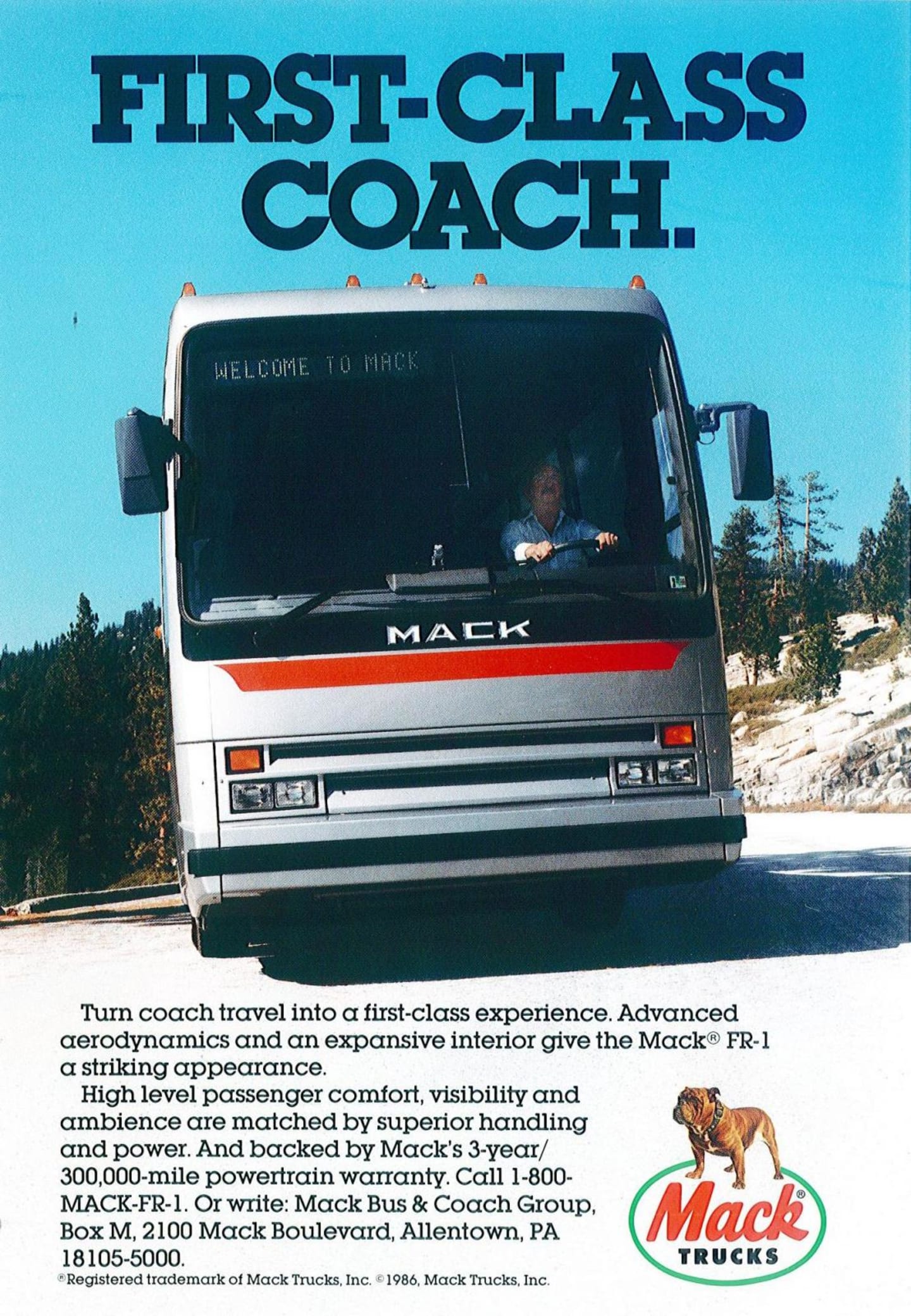 Article : Mack FR1 : l'autocar fantôme de Renault aux USA