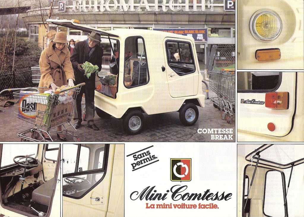Acoma Comtesse, Mini et Super Comtesse : la voiturette des seventies