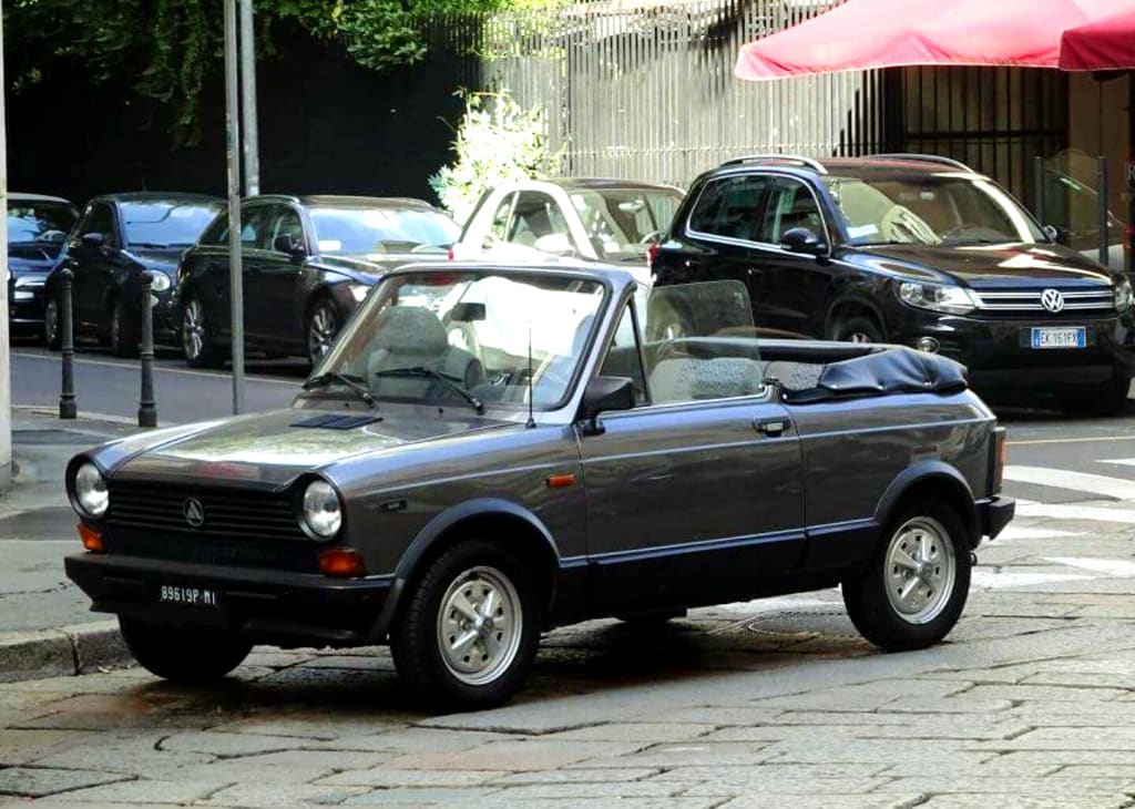 Autobianchi A112 Spider Vernagallo : un parfum d'Italie