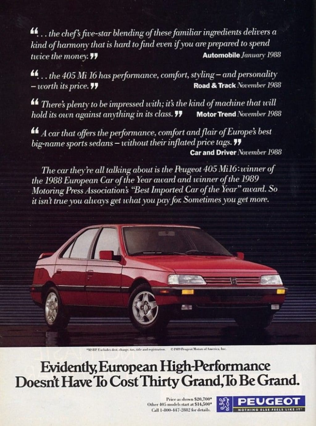 Peugeot 405 Mi16 : la pétillante berline sochalienne