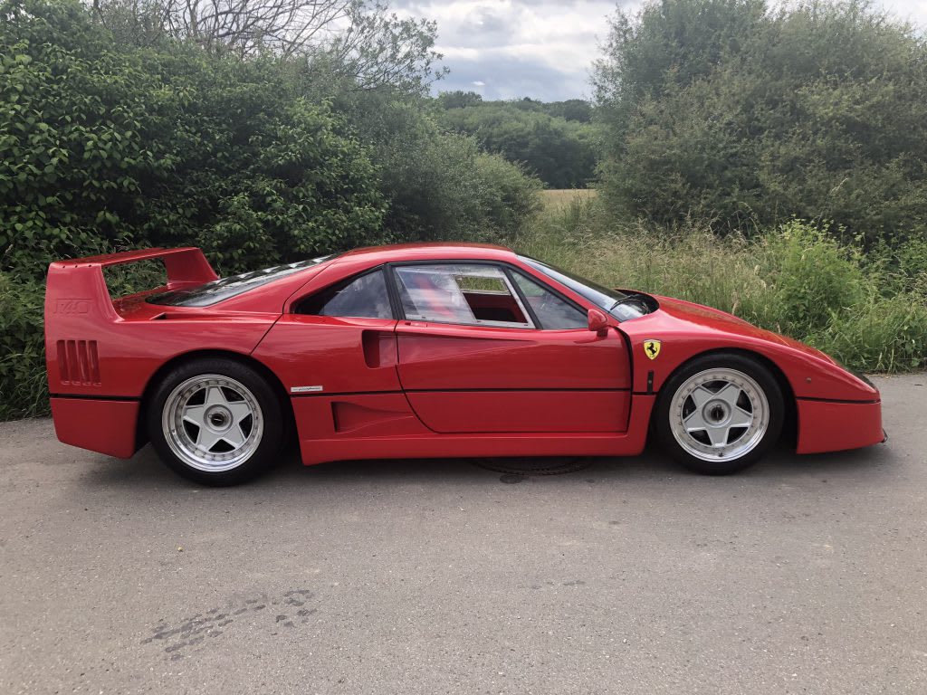 La Ferrari F40 de Blue Turtle