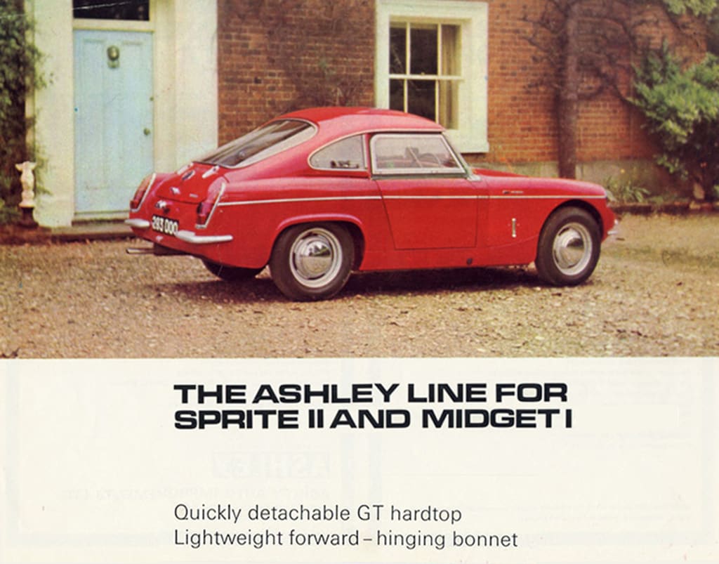 Ashley : des kits pour l'Austin Healey Sprite et MG Midget