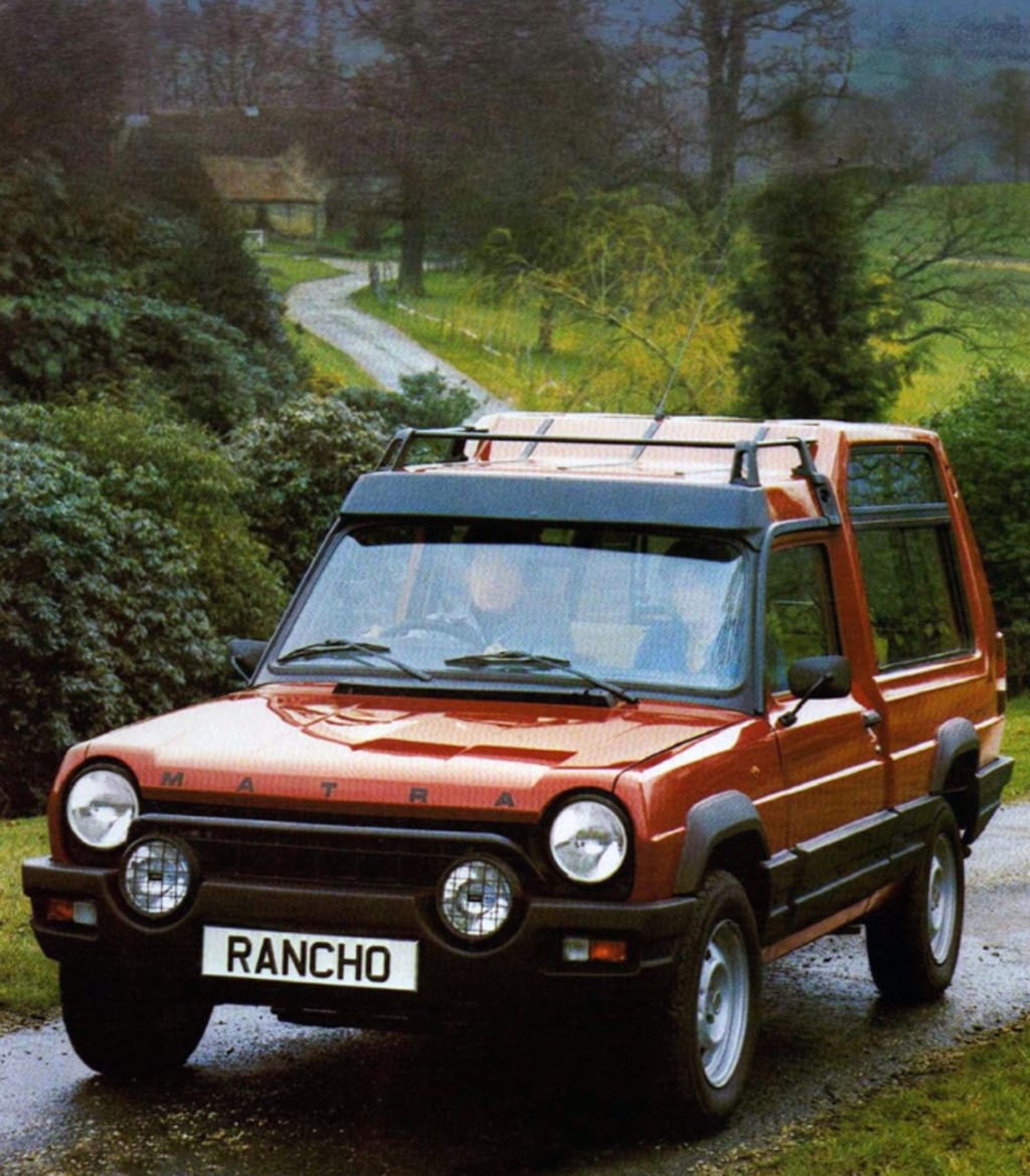 Matra-Simca/Talbot Rancho : opportuniste et visionnaire