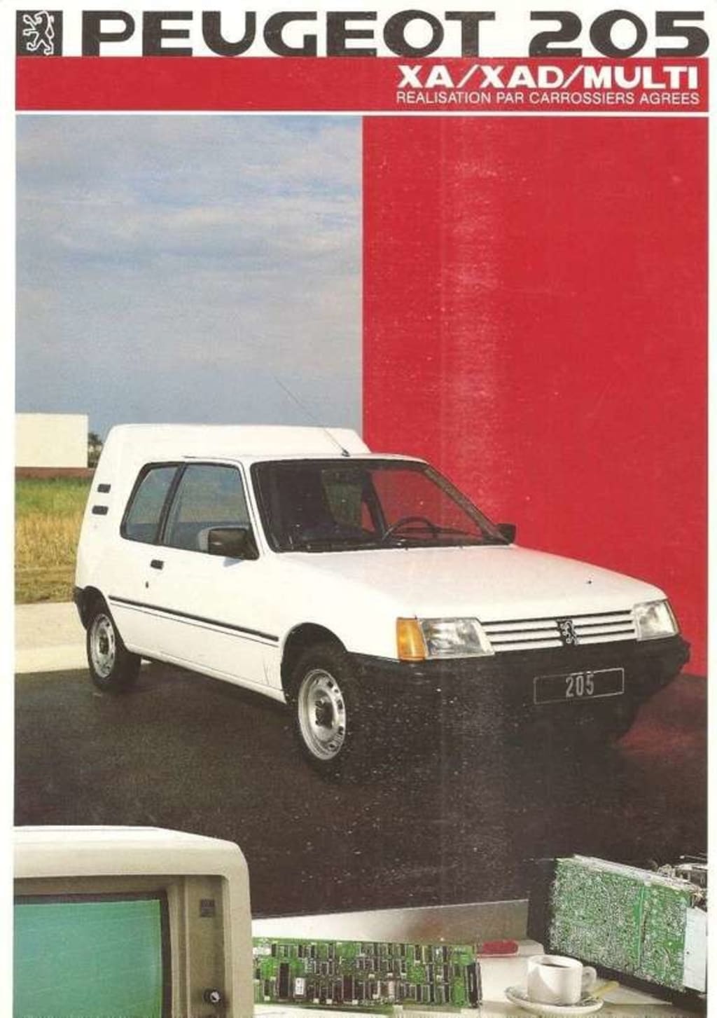 Peugeot 205 Multi et F : les raretés de l'utilitaire